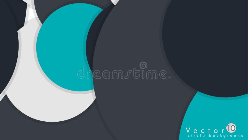 Simple and Colorful Circles Background , Design Vector Stock Vector ...
