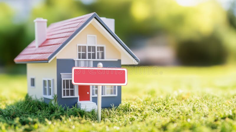 Simple and Colorful House Model. Great for Property and Home Visuals ...