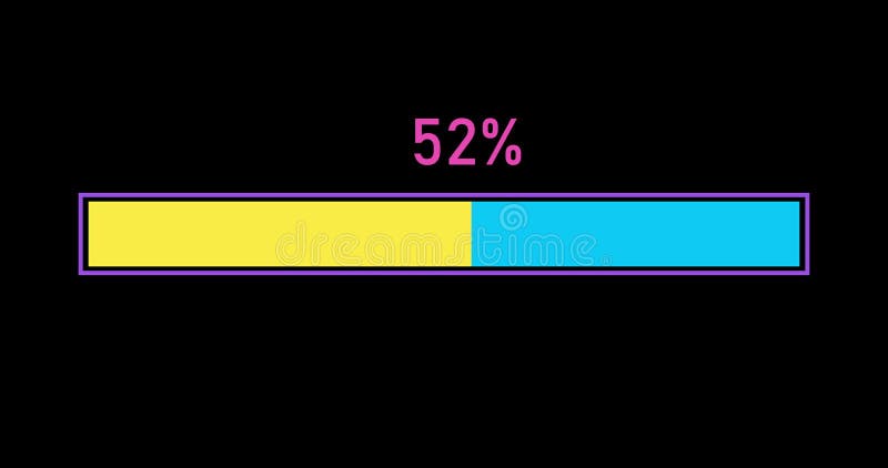 Simple Colorful Progress or Loader Bar Animation. Loader Bar from Zero ... Simple Colorful Progress or Loader Bar Animation. Loader Bar from Zero ...