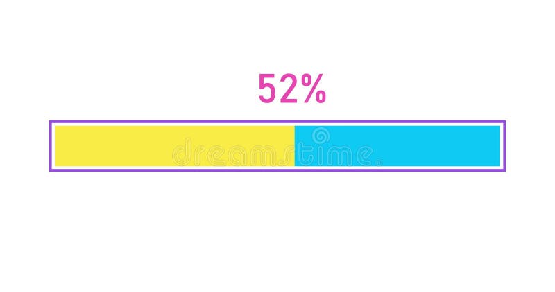 Simple Colorful Progress or Loader Bar Animation. Loader Bar from Zero ... Simple Colorful Progress or Loader Bar Animation. Loader Bar from Zero ...