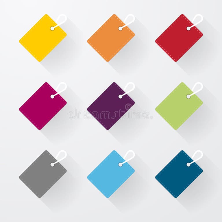 Simple colorful signs stock illustration. Illustration of button - 47204743