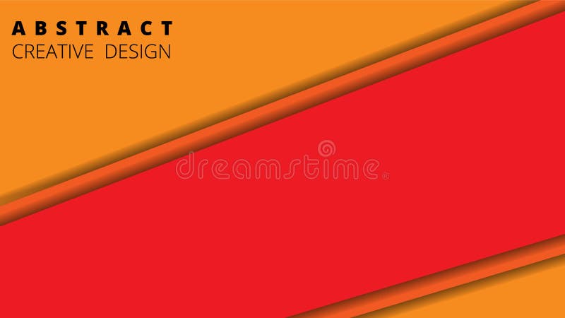 Simple Colorful Vector Background in Material Style. Horizontal ...