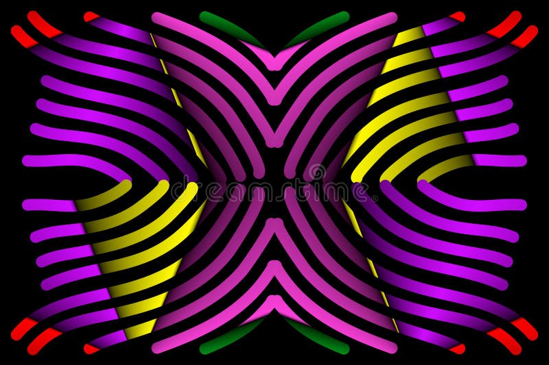 Simple Colourful Line Art Pattern for Background Wallpaper Presentation ...