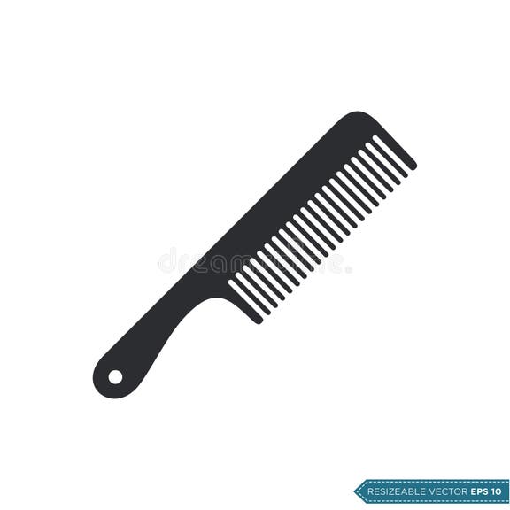 Simple Comb Icon Vector Template Illustration Eps 10 Stock Vector ...