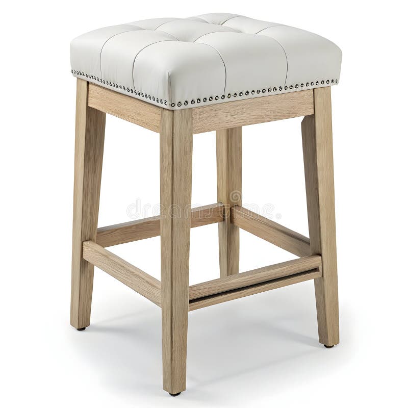 Comfort Stool Isolated on White Stock Illustration - Illustration of ...