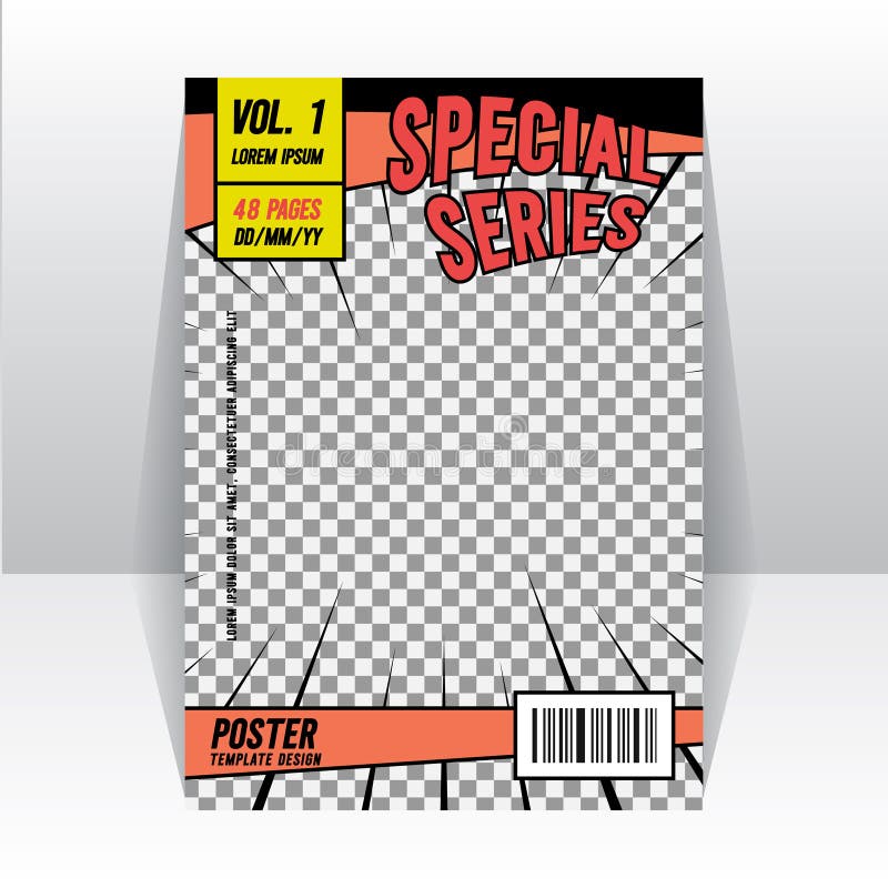 Simple Comic Magazine Front Page Stock Illustrations – 10 Simple Comic ...