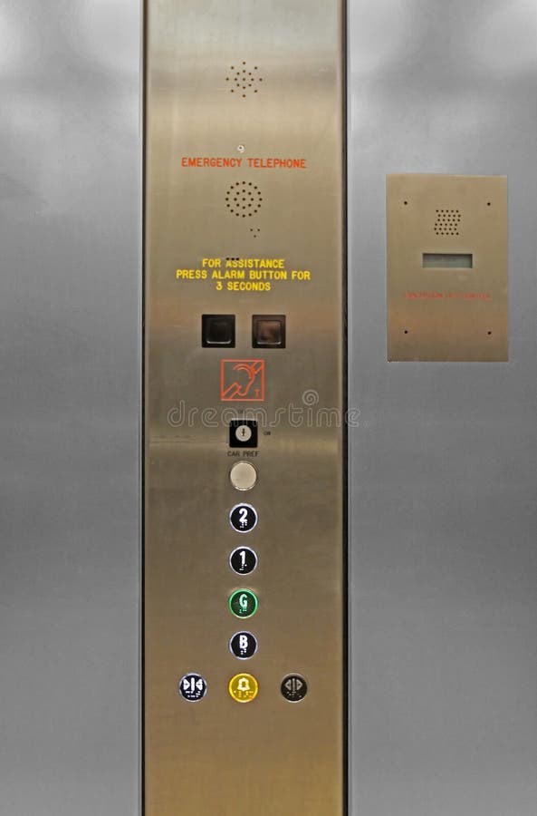 Elevator command board stock photo. Image of command - 145804848