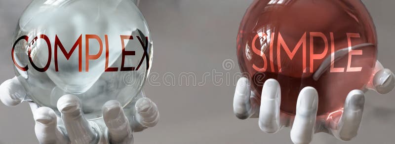 Simple and Complex in a Balanced Life - Pictured As Words Simple ...