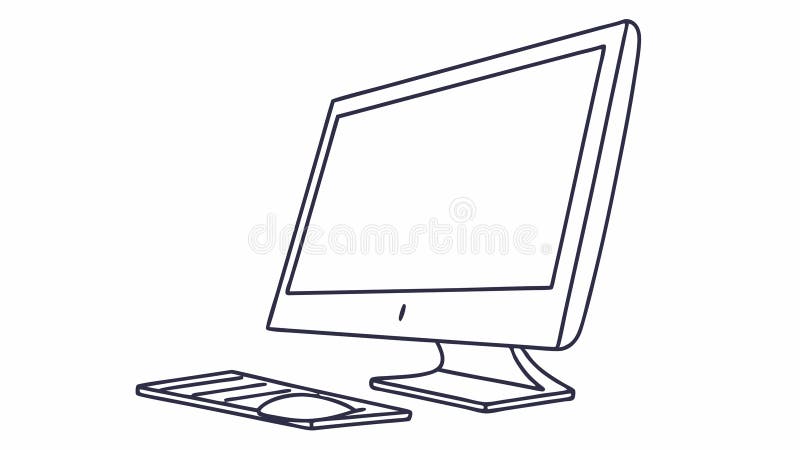 Computer Output Devices Stock Illustrations – 436 Computer Output ...