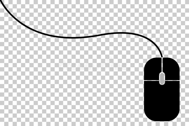 Simple of computer mouse stock vector. Illustration of simple - 75982483