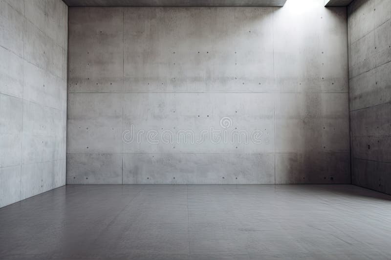 Simple Concrete Wall with Subtle Texture and Smooth Finish Stock Photo ...