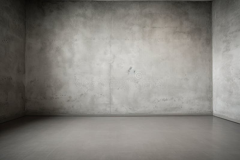 Simple Concrete Wall with Subtle Texture and Smooth Finish Stock ...
