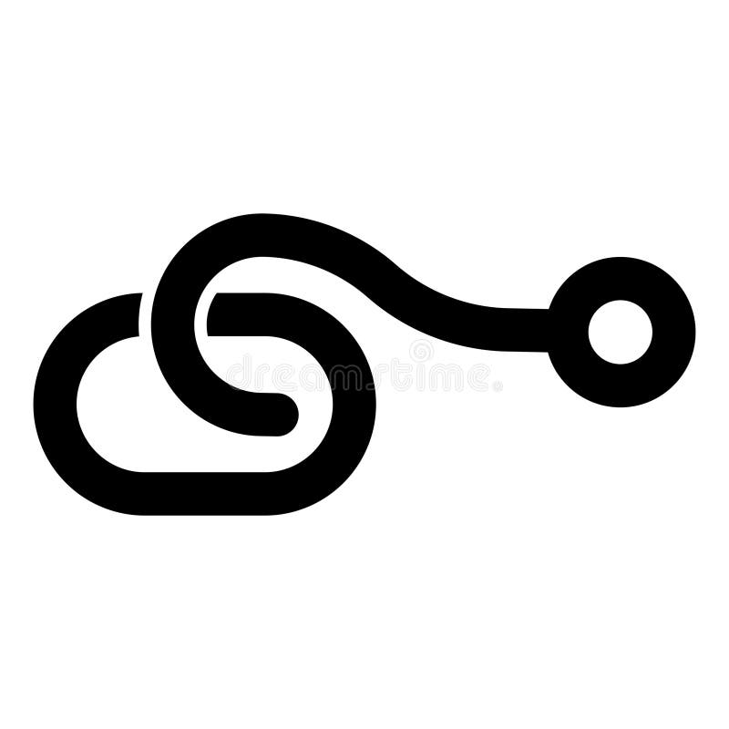 Simple connection icon stock illustration. Illustration of business ...