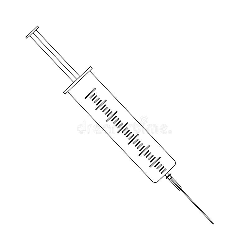 Syringe Drawing Stock Illustrations – 5,308 Syringe Drawing Stock ...