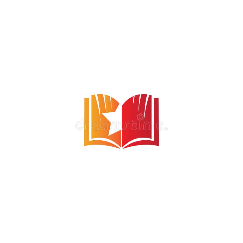 Simple cool book icon logo stock illustration. Illustration of doodle ...