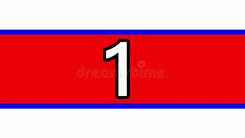 3 Seconds Countdown Timer on Green Screen Stock Footage - Video of ...