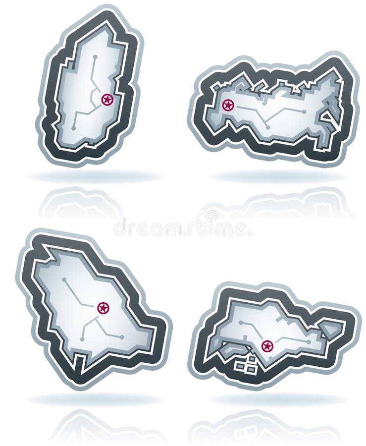 Simple Country Icons stock vector. Illustration of vector - 28798004