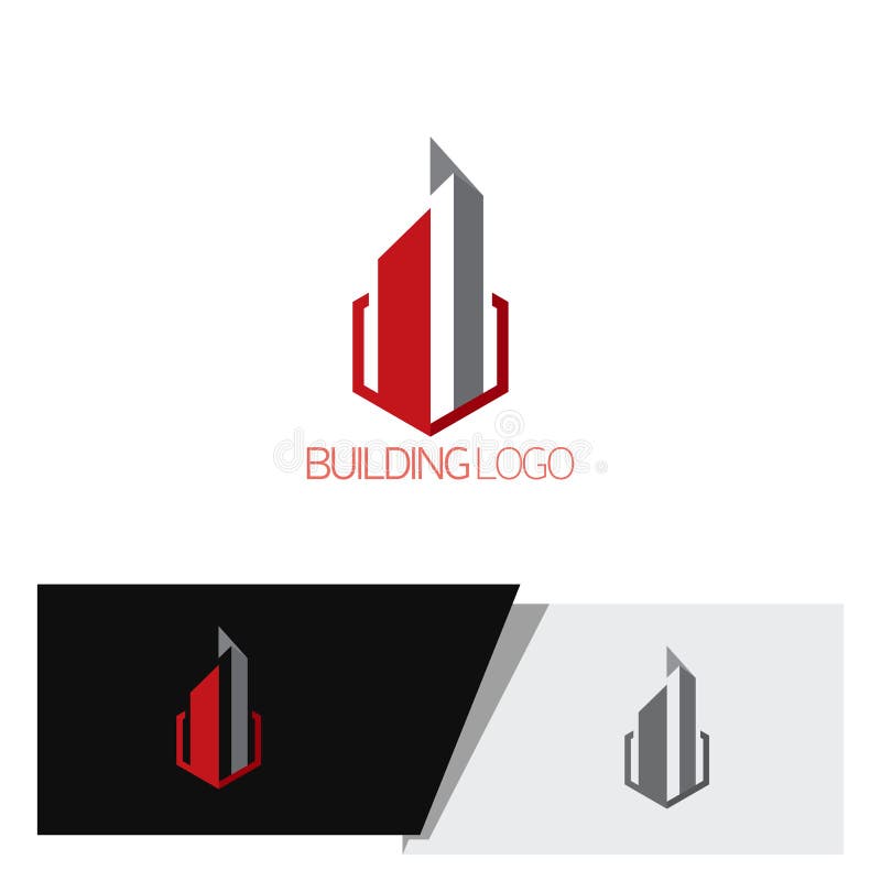 Simple Creative Building or Construction Logo Stock Vector ...