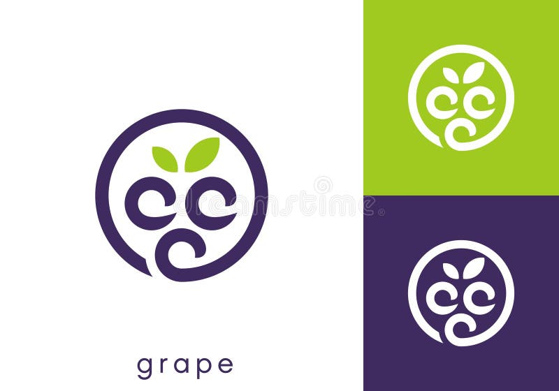 Creative Fruit Grape Stock Illustrations – 6,102 Creative Fruit Grape ...