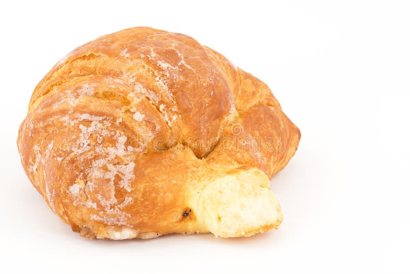 Simple croissant stock image. Image of sweet, business - 27589747