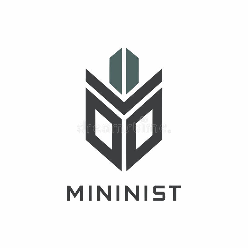 Simple Cube Logo Design with Serif Font, Generate a Simple yet ...