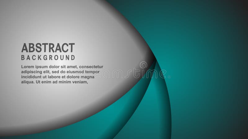 Simple Curve Background for Business with Space for Text Stock Vector ...