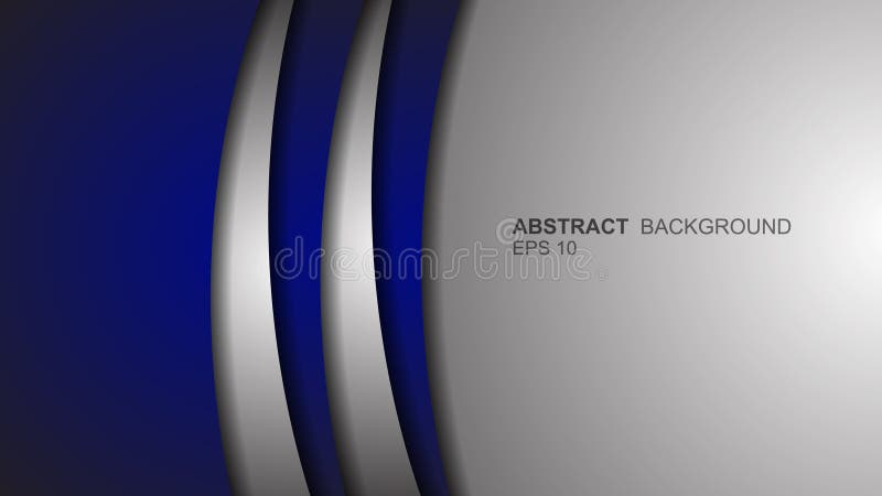 Simple Curve Background for Business with Space for Text Stock Vector ...