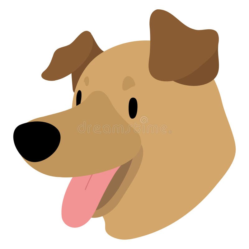 Simple and Cute English Bulldog Illustrations Set Stock Vector ...