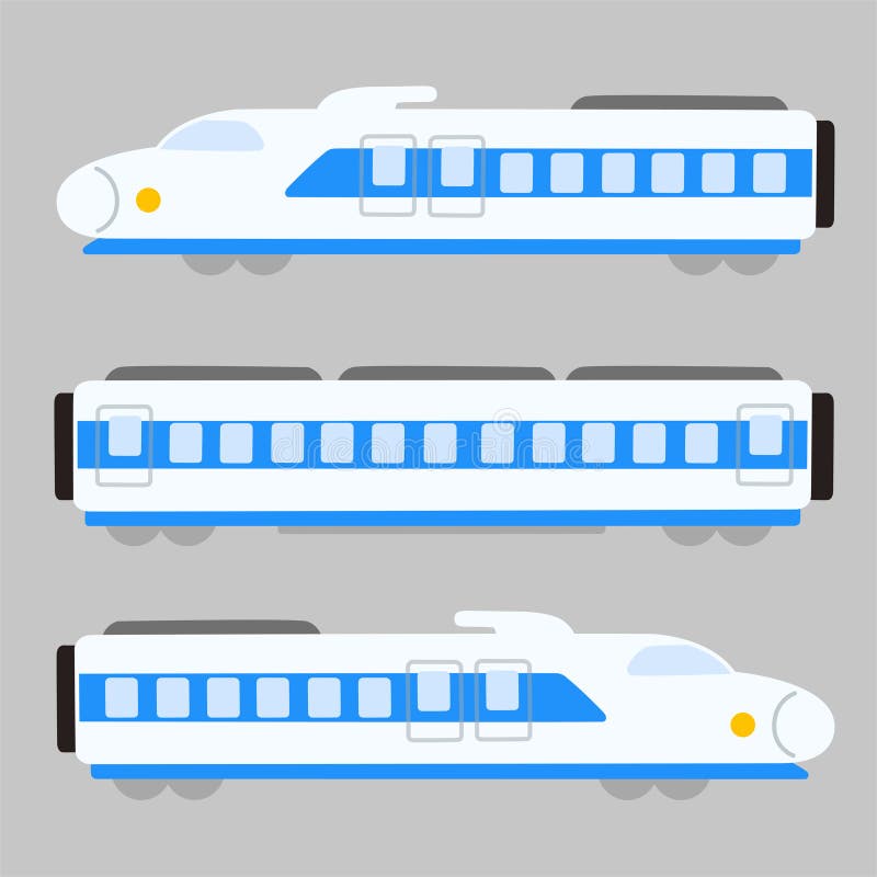 Colored Shinkansen Stock Illustrations – 17 Colored Shinkansen Stock ...