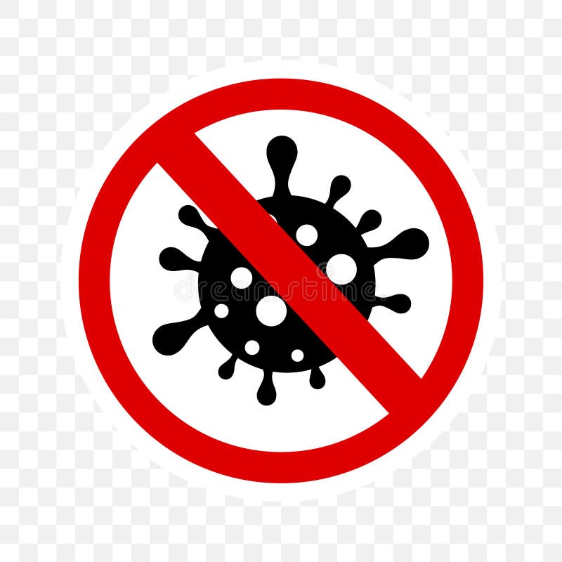 Prohibited Sign, No Tips Please, at Transparent Effect Background ...