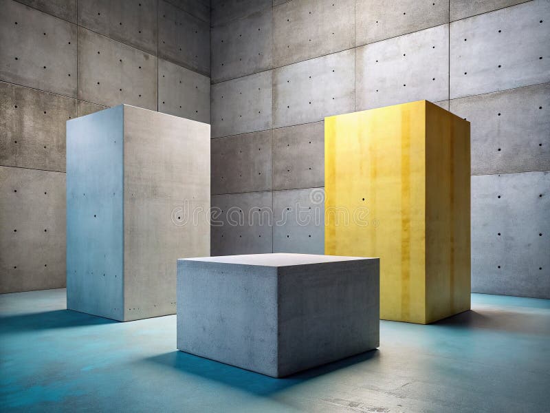 Simple 3D Architectural Rendering of a ThreeSided Concrete Joint Detail ...