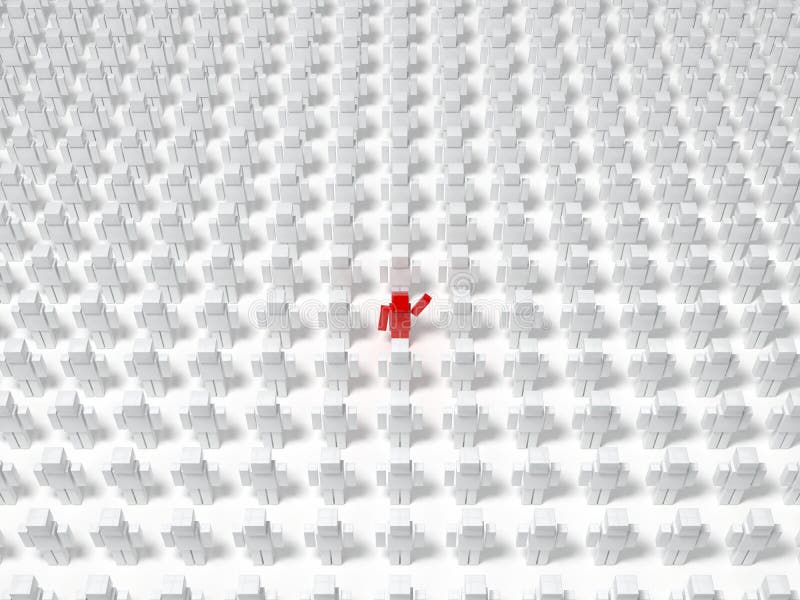 Simple 3d Cubic Characters Stack. Stock Illustration - Illustration of ...