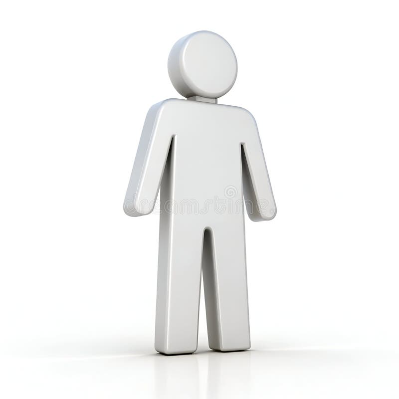 Simple 3D Figure â€ Abstract Geometric Design Stock Illustration ...