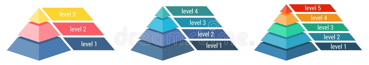 Three Level Pyramid Stock Illustrations – 619 Three Level Pyramid Stock ...