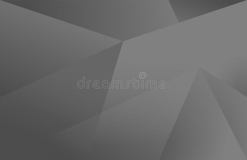 Simple Dark Grey Modern Geometric Background Vector Stock Illustration ...