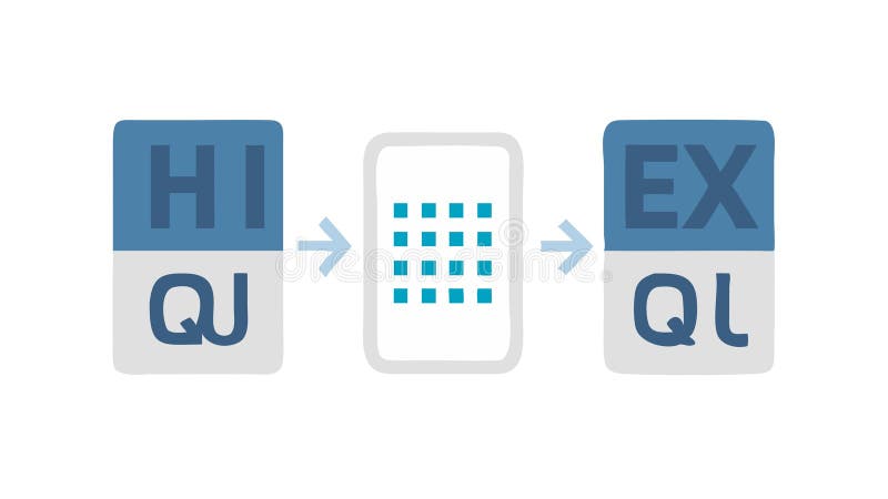 Simple Data Transfer between Two Points Icon, Vector Design Generative ...