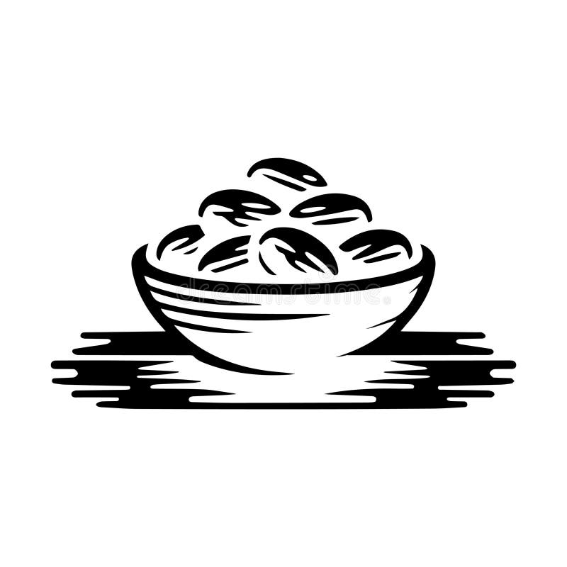 Simple Dates Vector Icon Vintage Logo Retro Illustration. Stock Vector ...