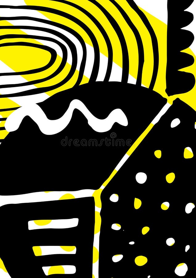 Simple Decorative Handmade Background Stock Vector - Illustration of ...