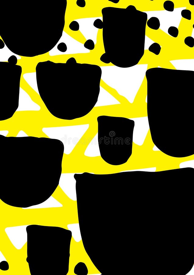 Simple Decorative Handmade Background Stock Vector - Illustration of ...