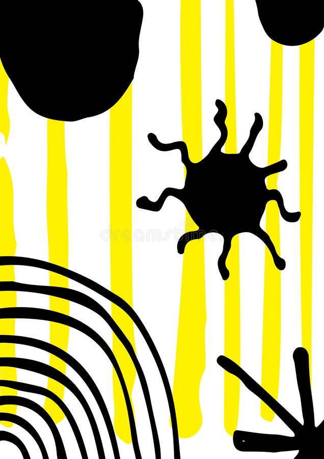 Simple Decorative Handmade Background Stock Vector - Illustration of ...