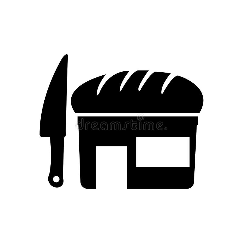 Simple Delicioso Pan Icono Vector Logo Ilustración del Vector ...