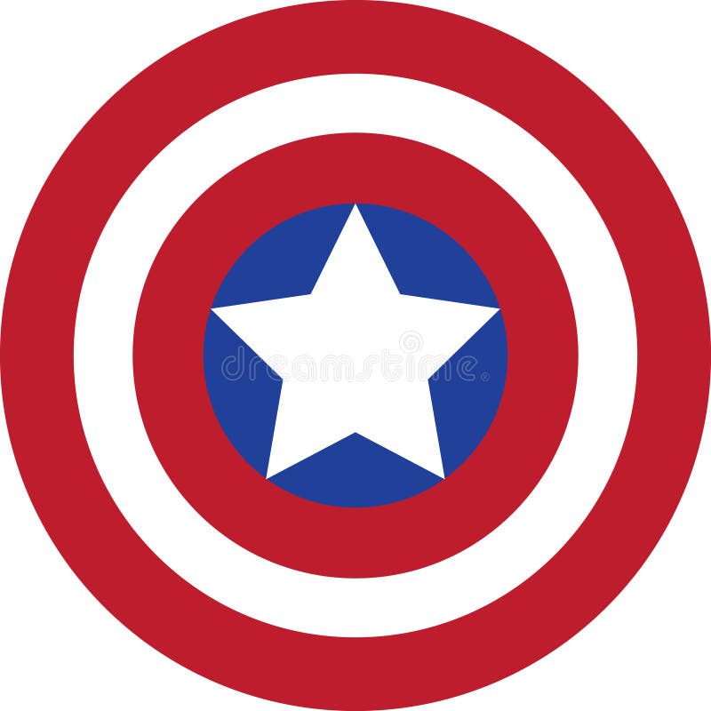 Simple Captain Logo Design, Blue Color Stock Vector - Illustration of ...