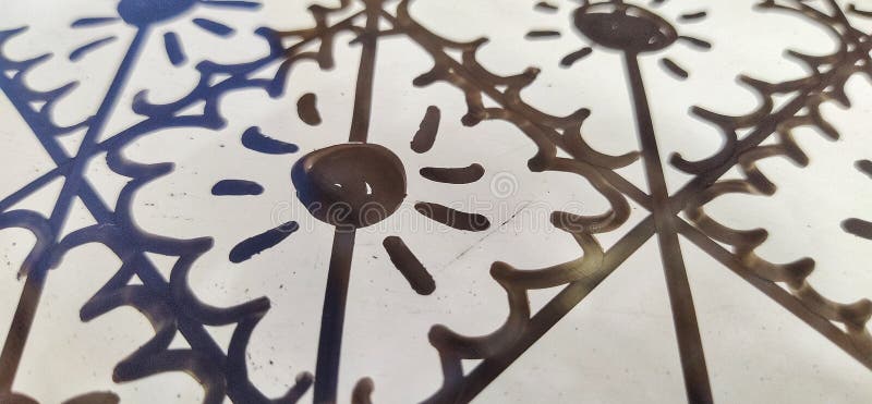 The Simple Design of Indonesian Batik Stock Photo - Image of draw ...