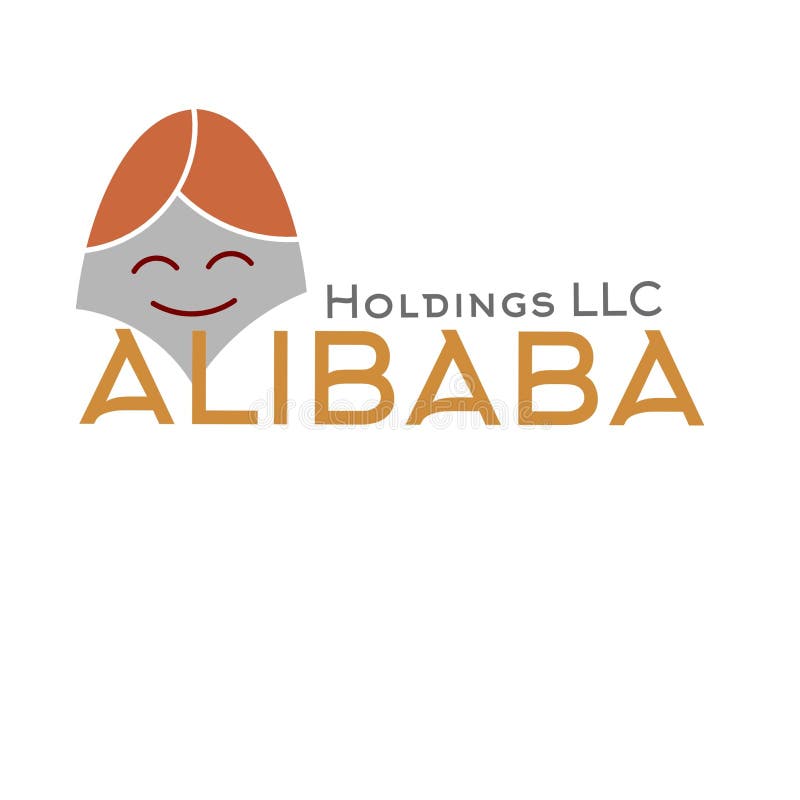 Simple Design Logoo with Icon Smile Stock Illustration - Illustration ...