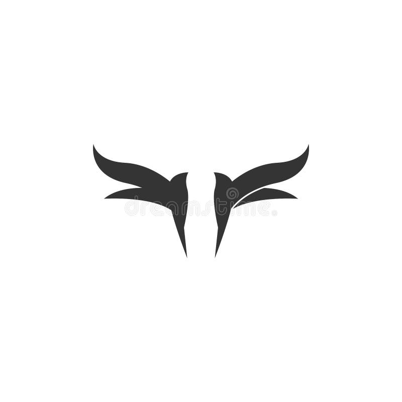Simple Design of Swift Bird Logo Icon Template Vector Illustration ...