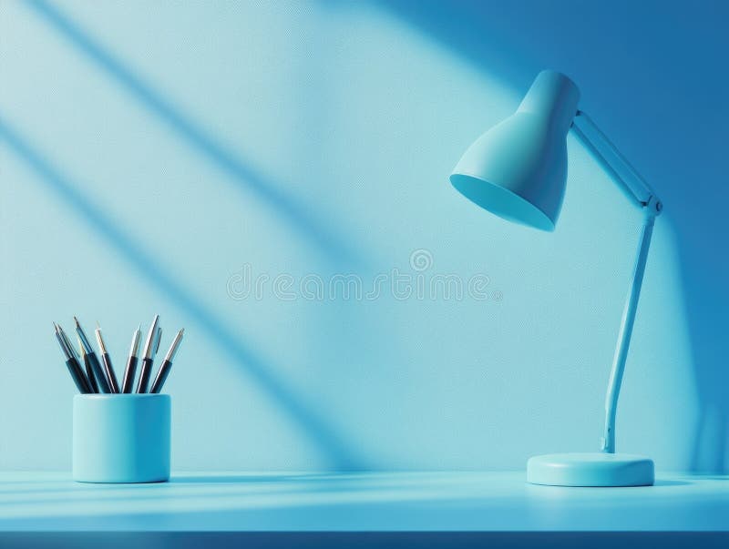 Office Desk Essentials stock image. Image of planning - 376556177