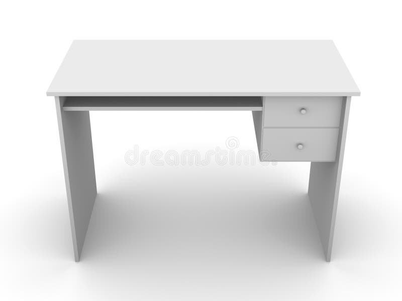 Simple Desktop stock illustration. Illustration of desktop - 12689884