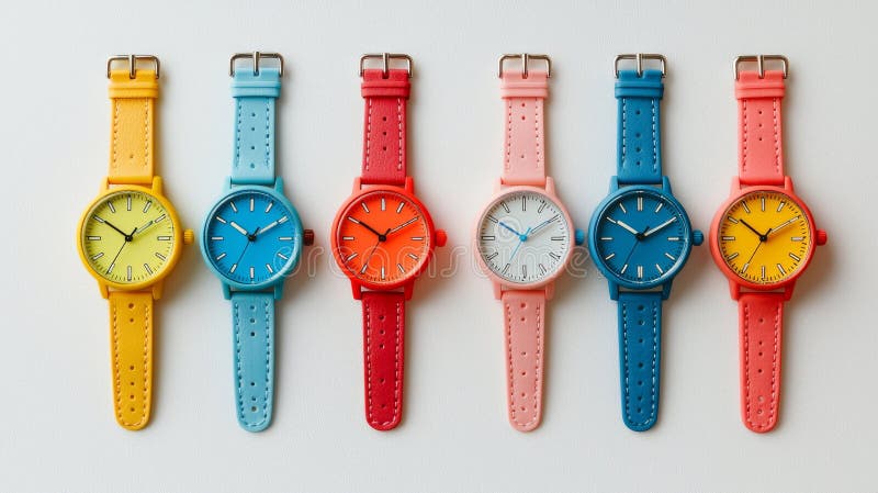 Simple Dials and Vibrant Straps Adorn Three Colorful Square Watches ...