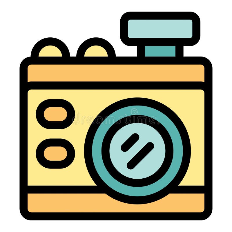 Digital Camera Capturing Memories with Every Click Stock Illustration ...