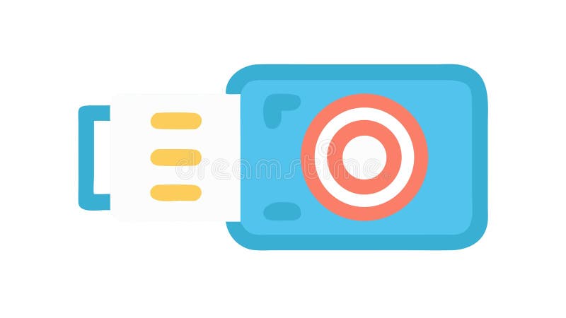 Simple Digital Camera Icon Photography, Vector Design Generative AI ...